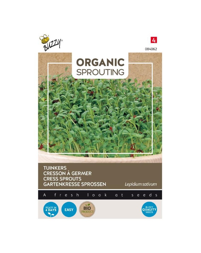 semences Cressonette - Lepidium sativum